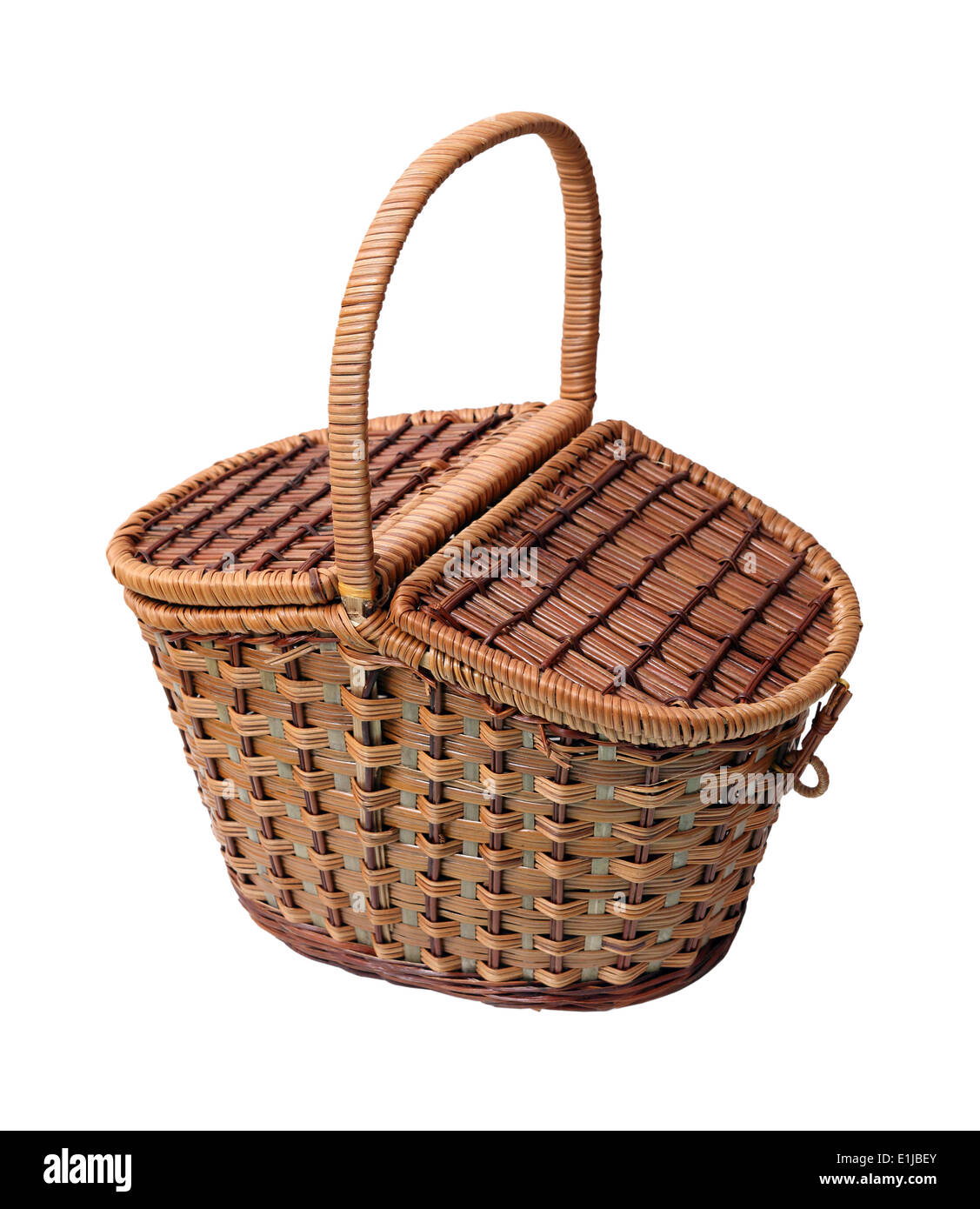 Picnic basket isolated hi-res stock photography and images - Alamy