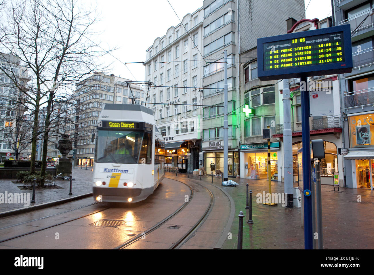 centre of Ostend Stock Photo - Alamy