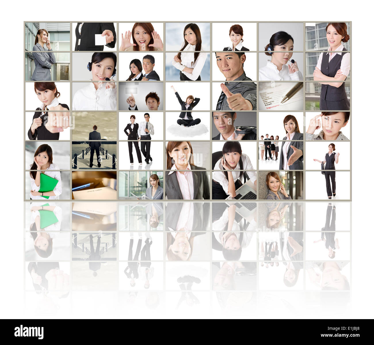 business concept wall Stock Photo - Alamy