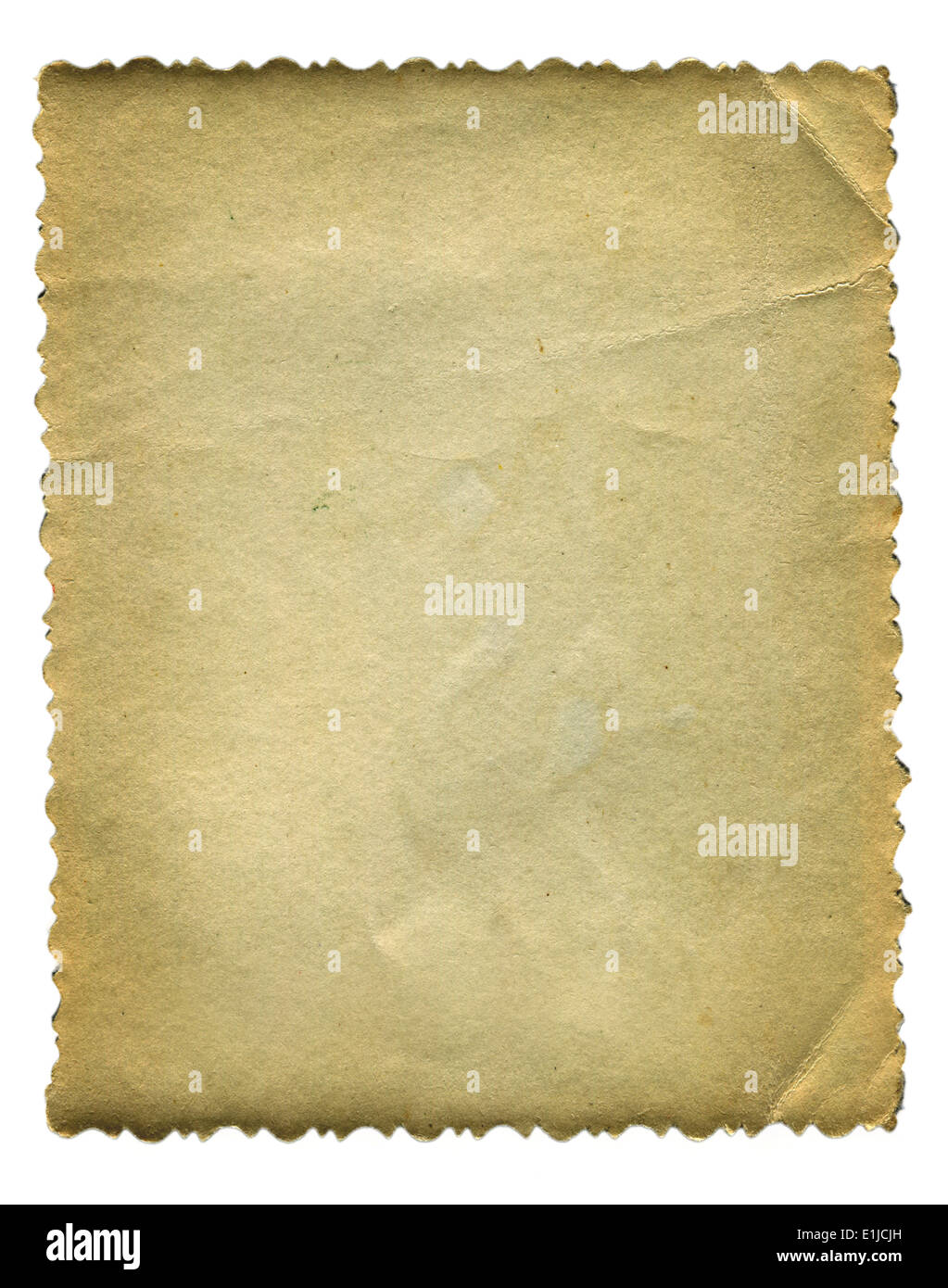 Vintage Paper Page isolated Stock Photo - Alamy
