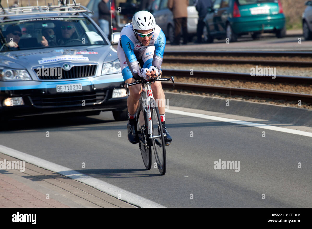 Belgium bicycle beach hi-res stock photography and images - Alamy