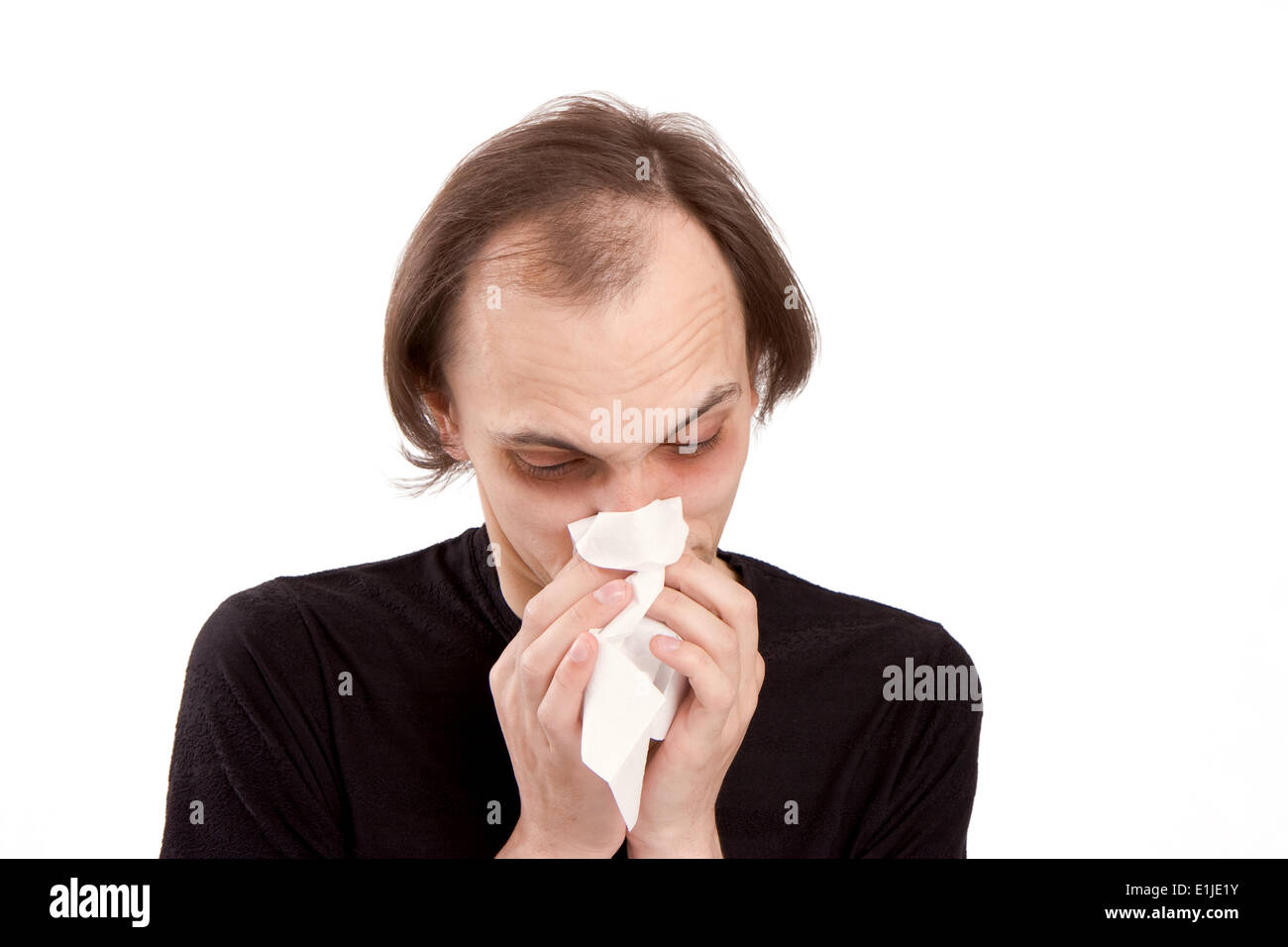 The sick man Stock Photo - Alamy