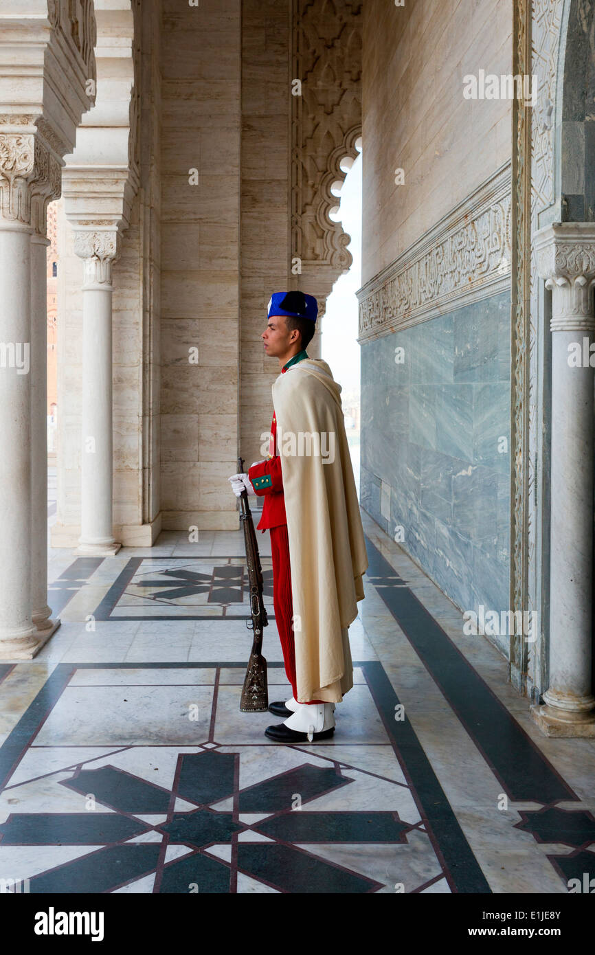 Moroccan royal guard hi-res stock photography and images - Alamy