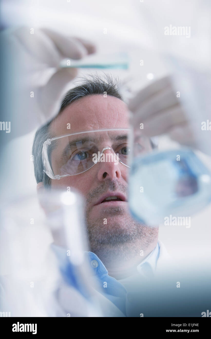 Scientist research beaker test tube hi-res stock photography and images ...