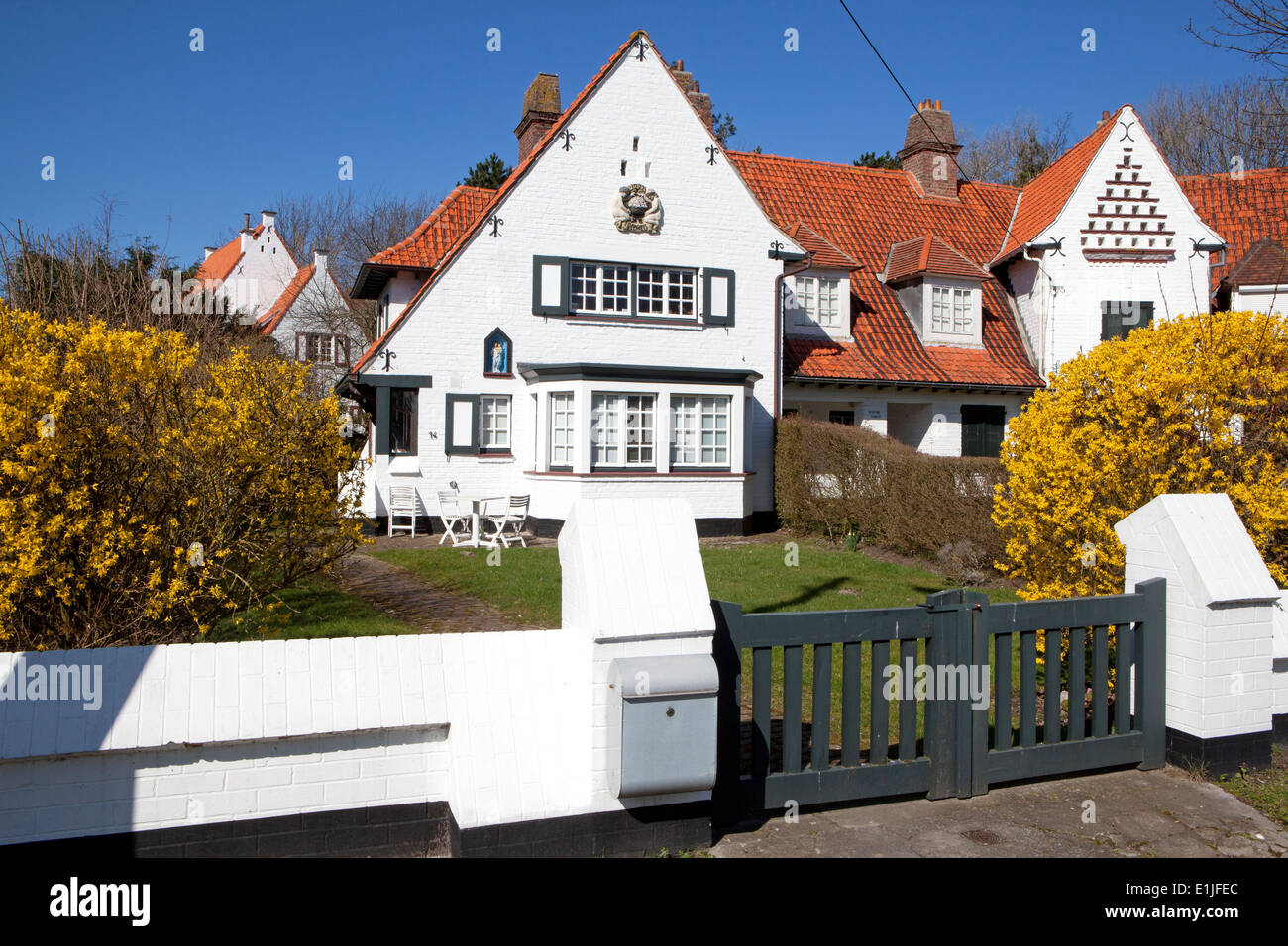 Belgium de haan beach resort hi-res stock photography and images - Alamy