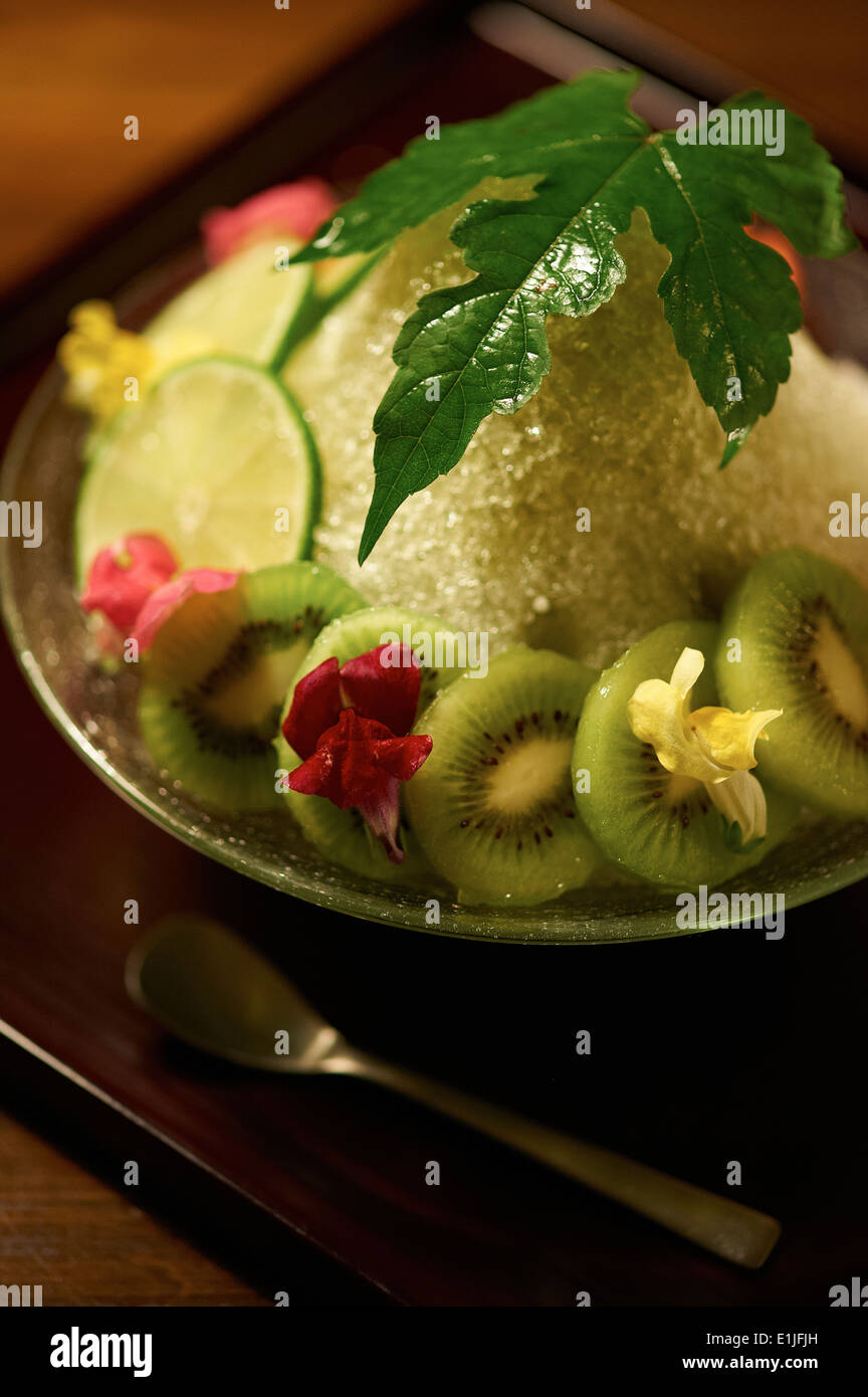 Crushed ice dessert hi-res stock photography and images - Alamy