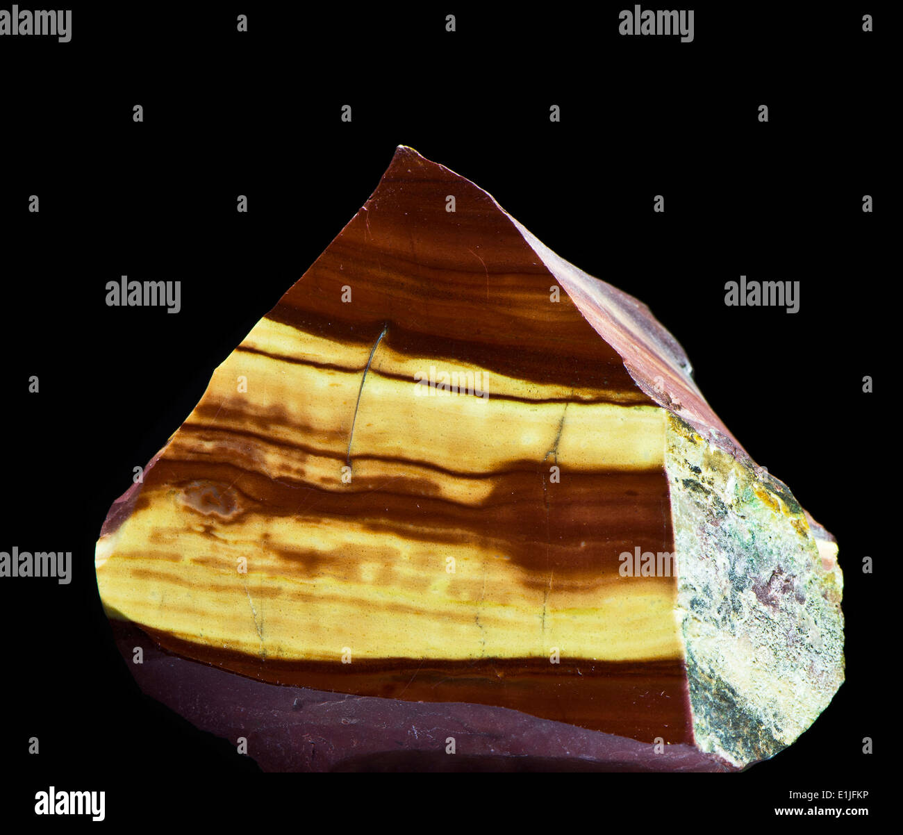 the banded Jasper Stock Photo - Alamy