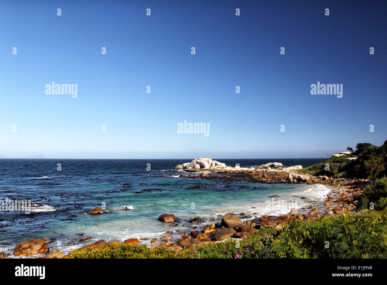 Coastal Landscape on the Cape Peninsula south of Cape Town, South ...