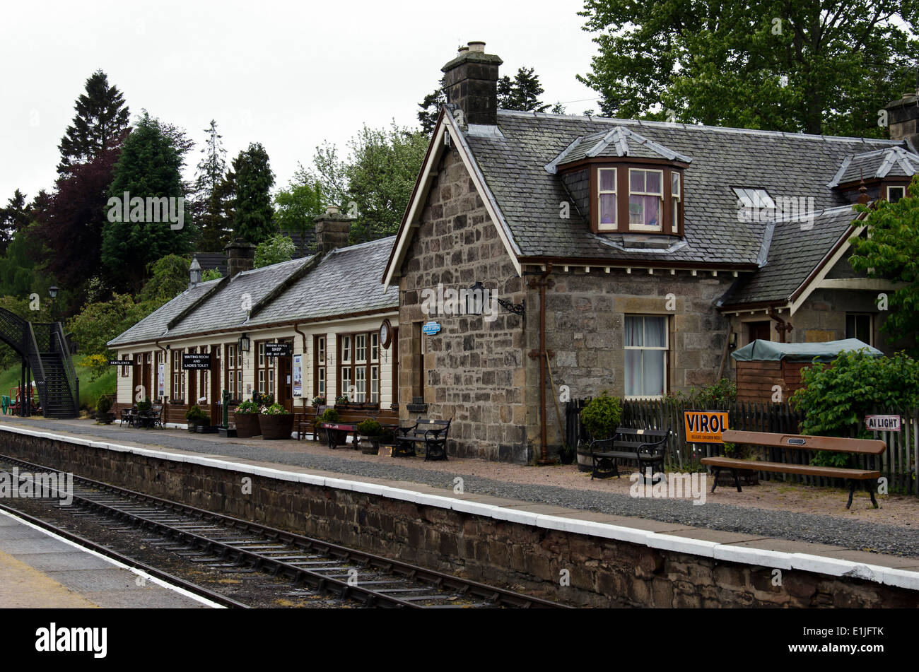 Speyside strathspey railway hi-res stock photography and images - Alamy