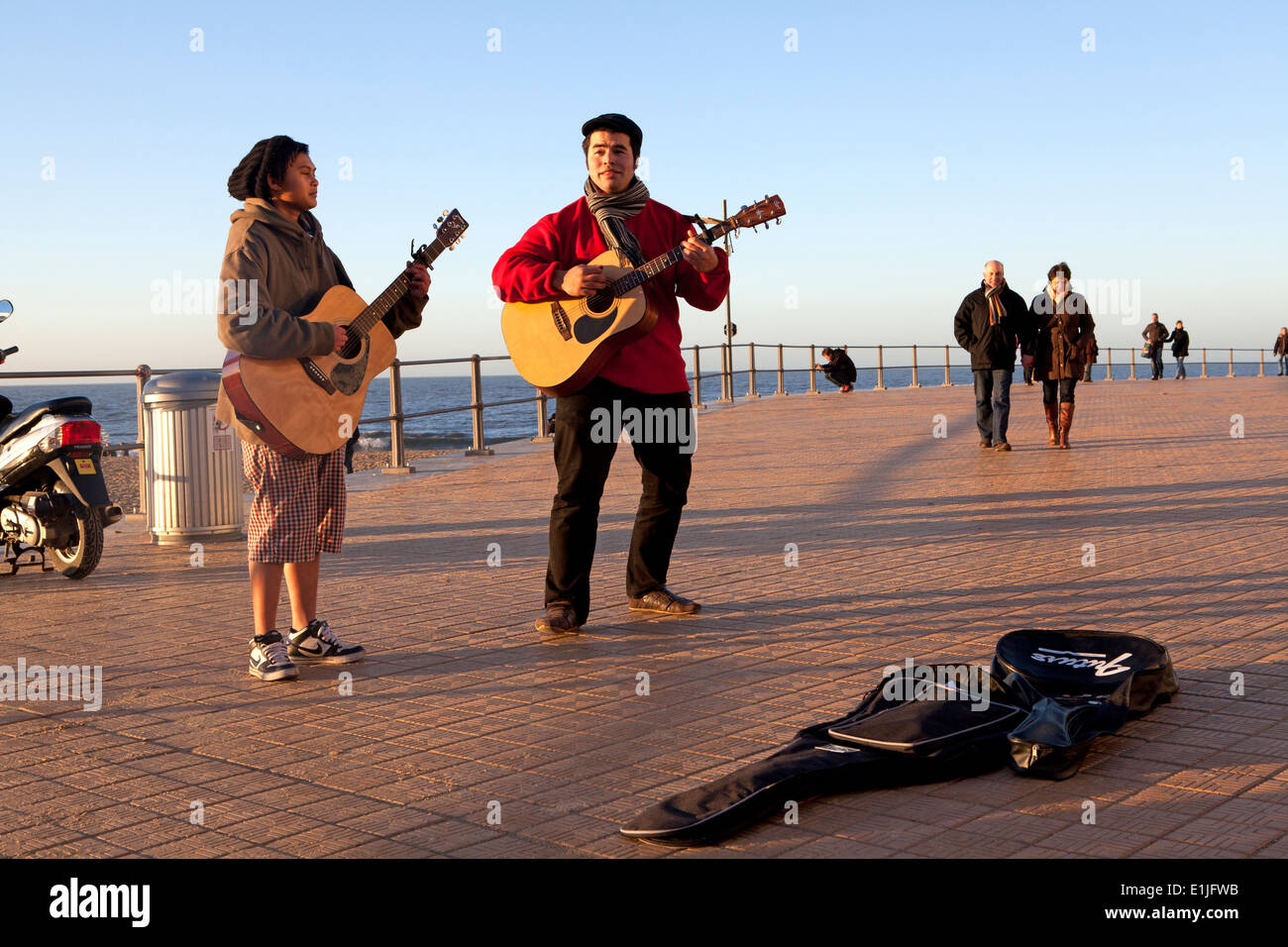 Beach promenade in belgium hi-res stock photography and images - Alamy
