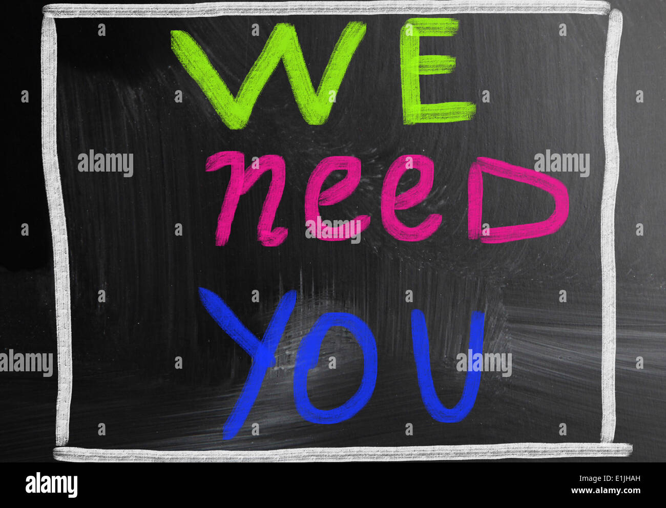 we need you concept Stock Photo - Alamy