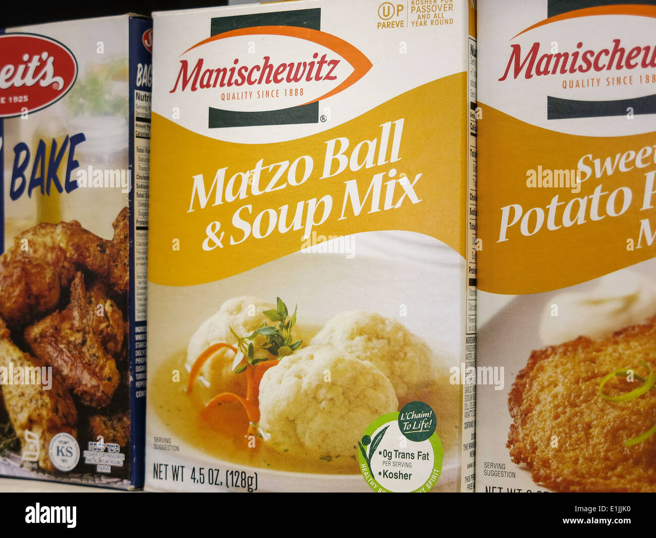 Manischewitz Matzo Ball and & soup Mix, Kosher Section, D'Agostino ...