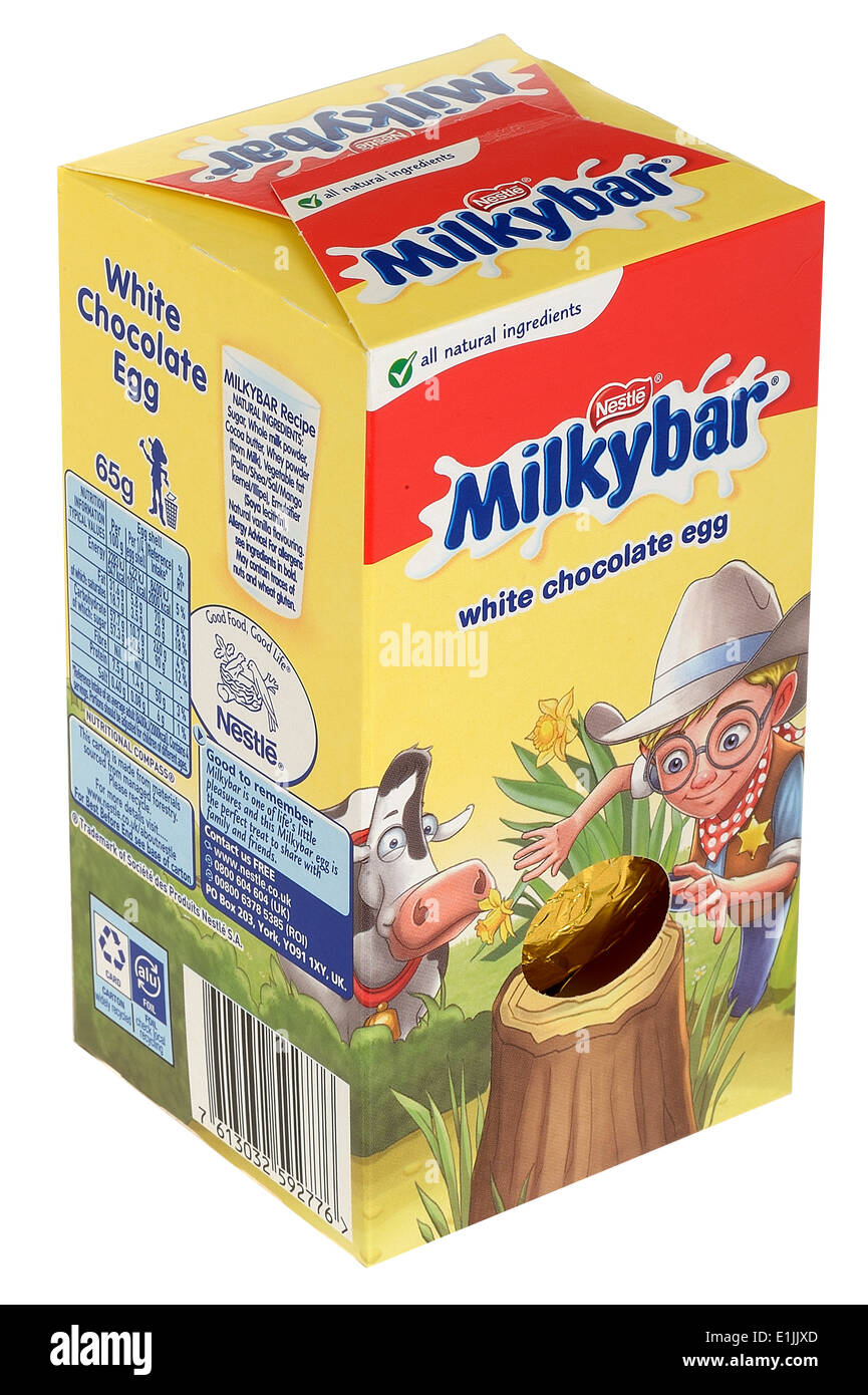 Milkybar easter egg hi-res stock photography and images - Alamy