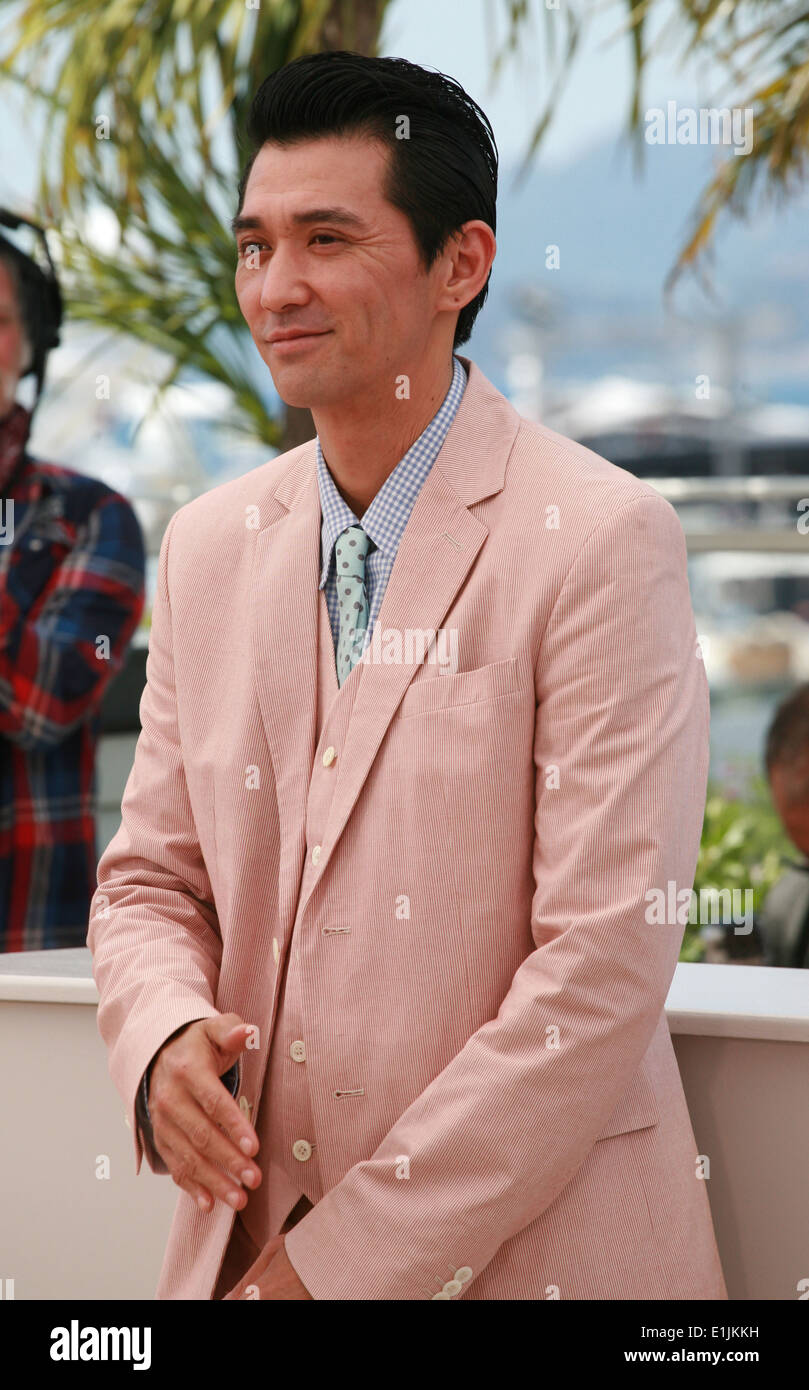 Actor Jun Murakami at the photo call for the film Still The Water ...