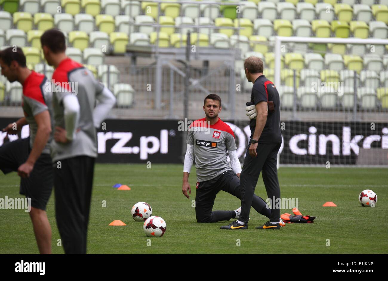 Polish football team hi-res stock photography and images - Alamy