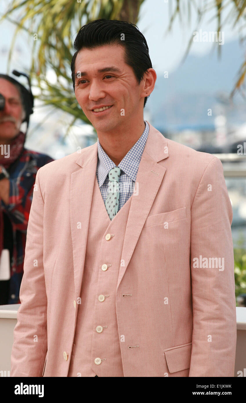 Actor Jun Murakami at the photo call for the film Still The Water ...