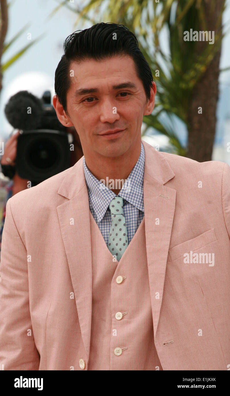 Actor Jun Murakami at the photo call for the film Still The Water ...