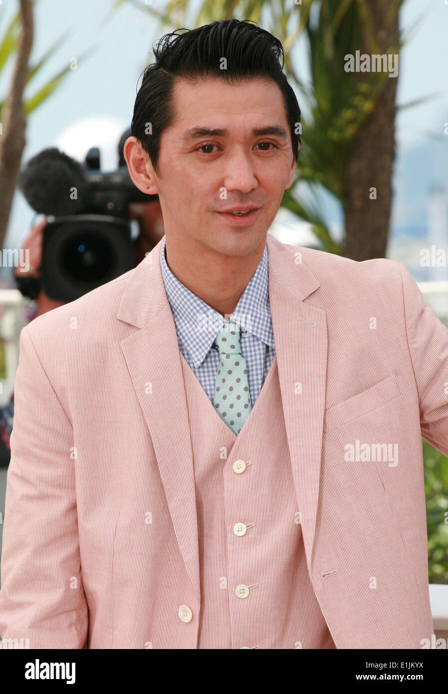 Actor Jun Murakami at the photo call for the film Still The Water ...
