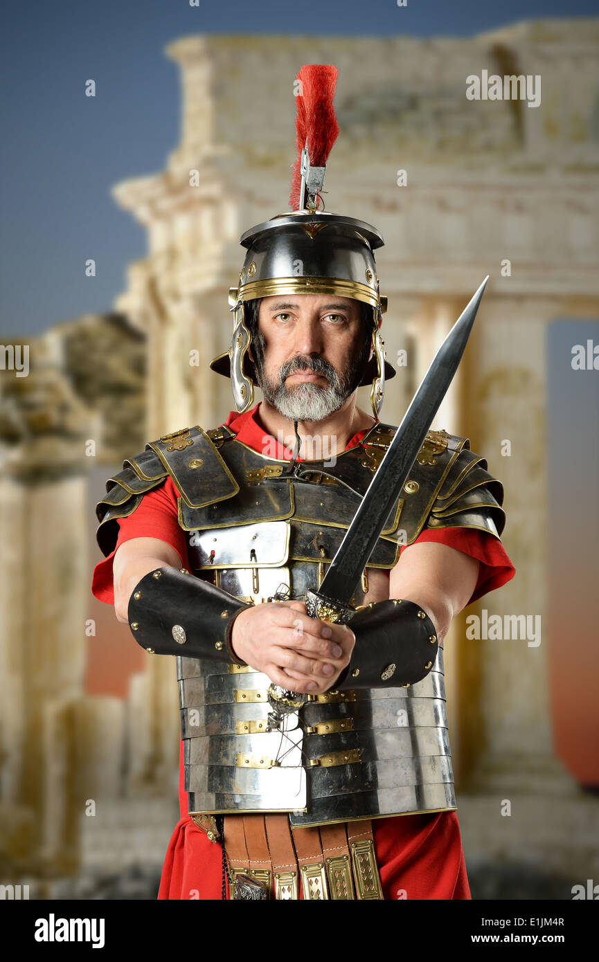 Armor of roman soldier hi-res stock photography and images - Alamy