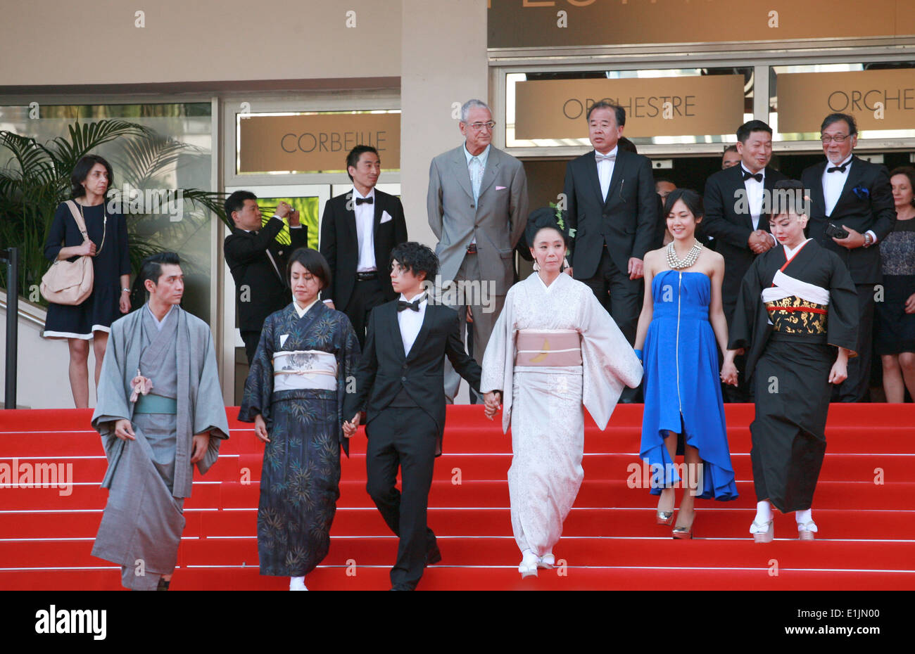 Jun Murakami, Makiko Watanabe, Nijiro Murakami, director Naomi Kawase ...