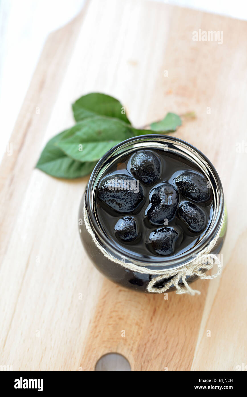 Green walnut jam hi-res stock photography and images - Alamy