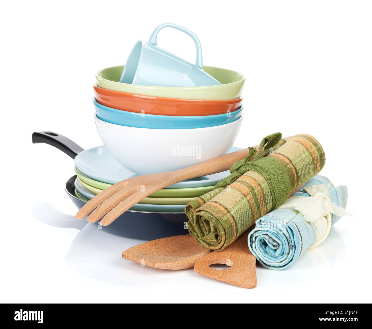 Cooking equipment. Isolated on white background Stock Photo - Alamy