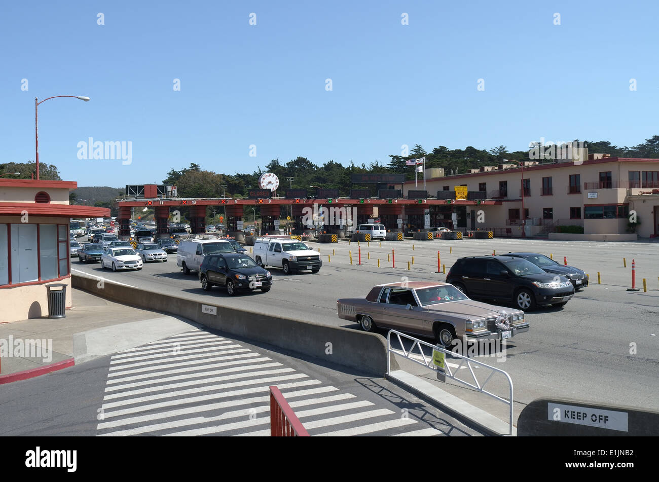 Toll plaza hi-res stock photography and images - Alamy
