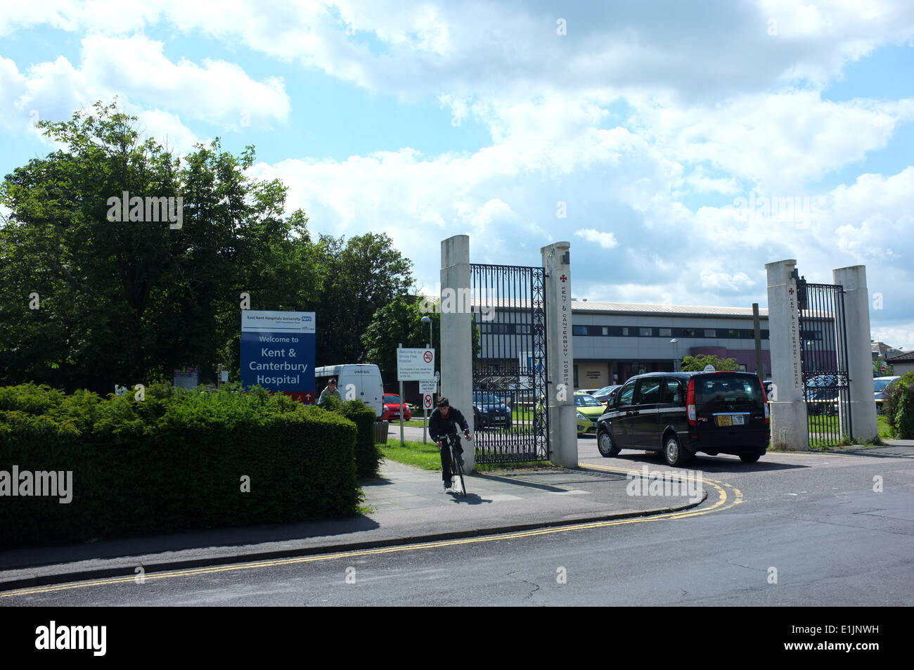 kent and canterbury nhs hospital in the city of canterbury kent uk 2014 ...