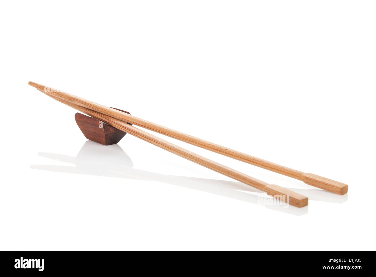 Sushi chopsticks. Isolated on white background Stock Photo - Alamy