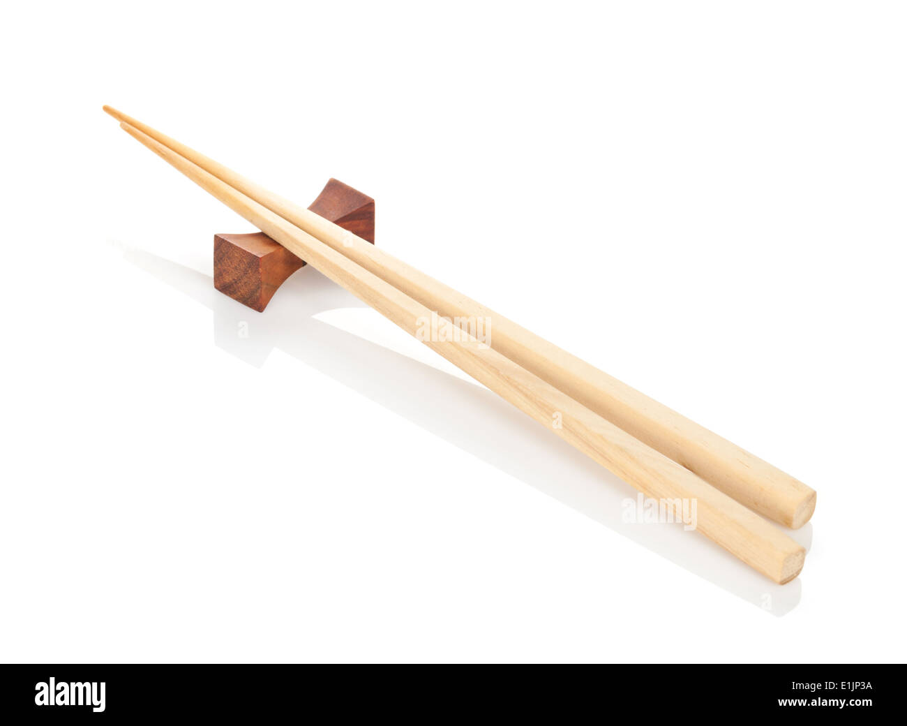 Sushi chopsticks. Isolated on white background Stock Photo - Alamy