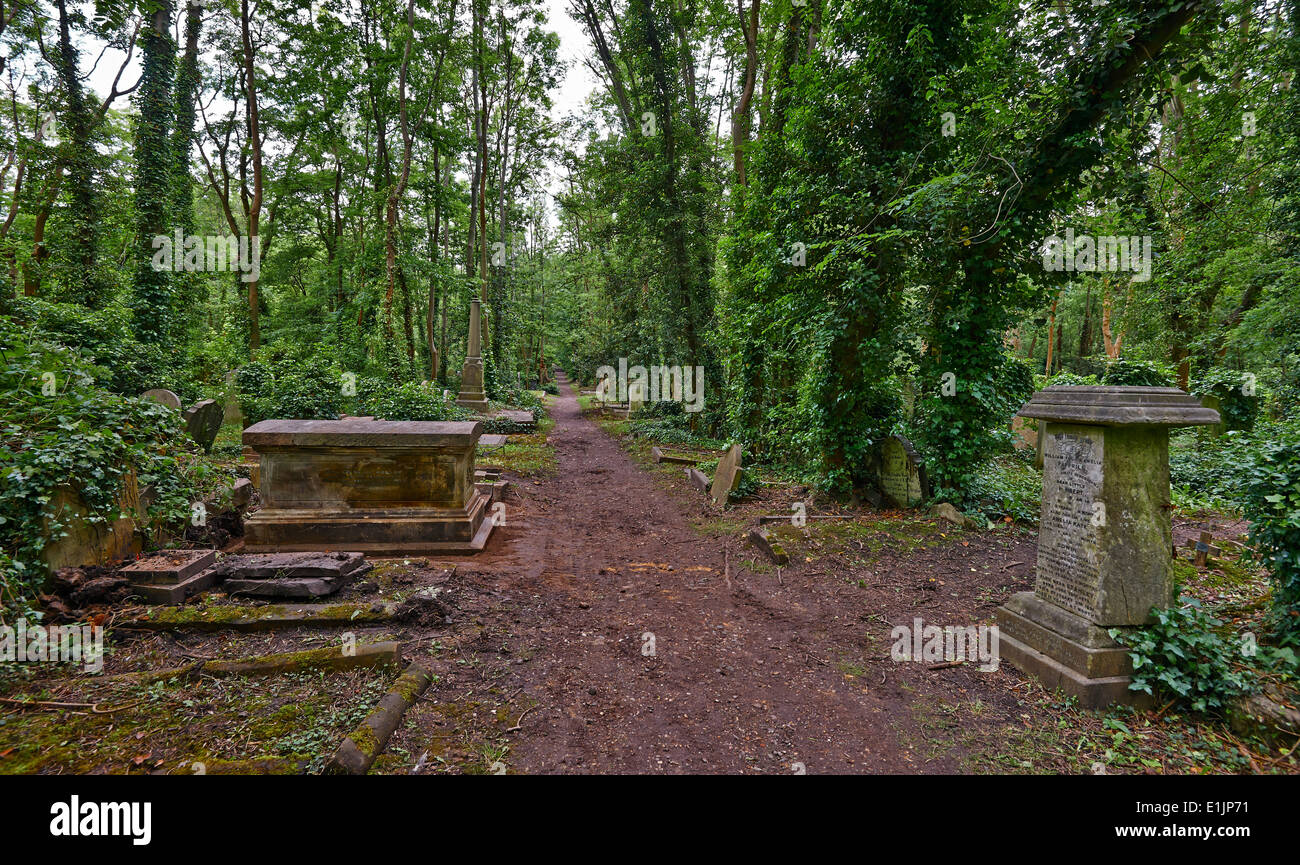 Highgate Cemetery London Stock Photo - Alamy