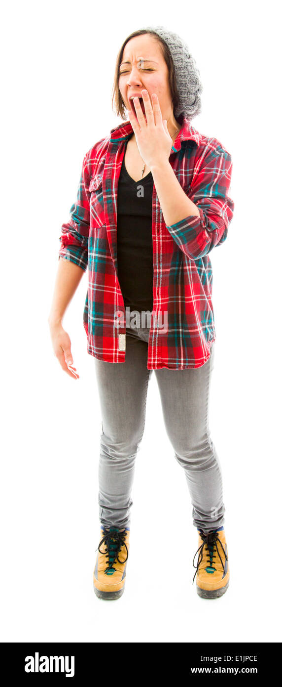 Yawning open mouth Cut Out Stock Images & Pictures - Alamy