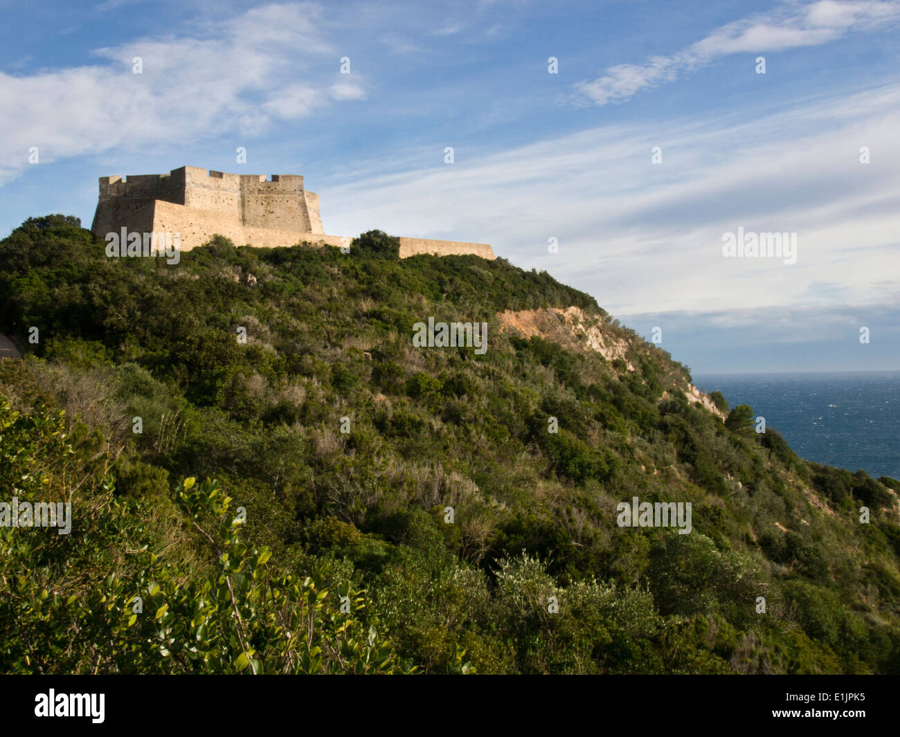 Forte Stella, a characteristic 16th century coastal fortification ...