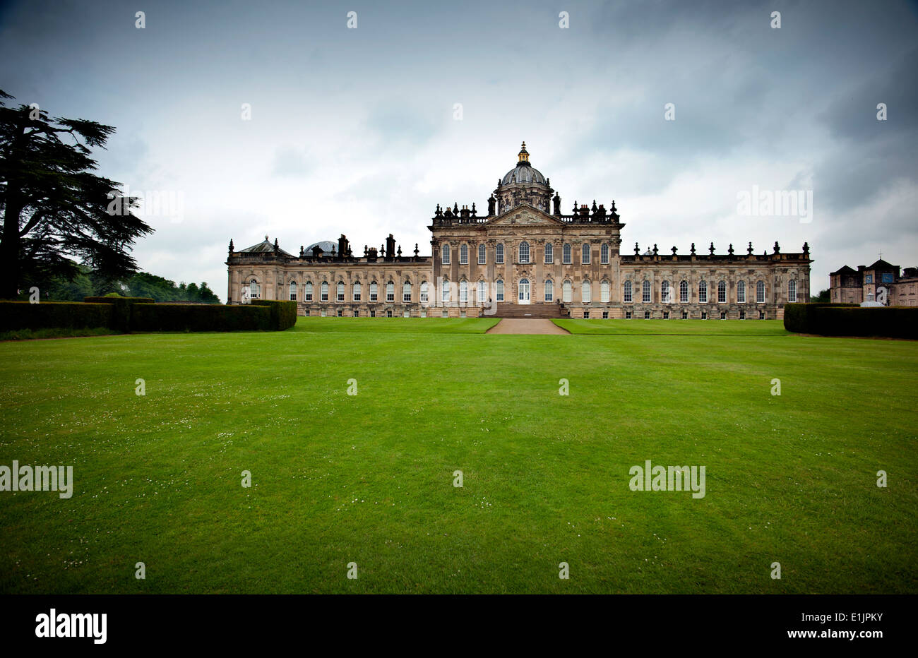 Castle Howard, North Yorkshire, England UK. June 2014 Castle Howard is ...