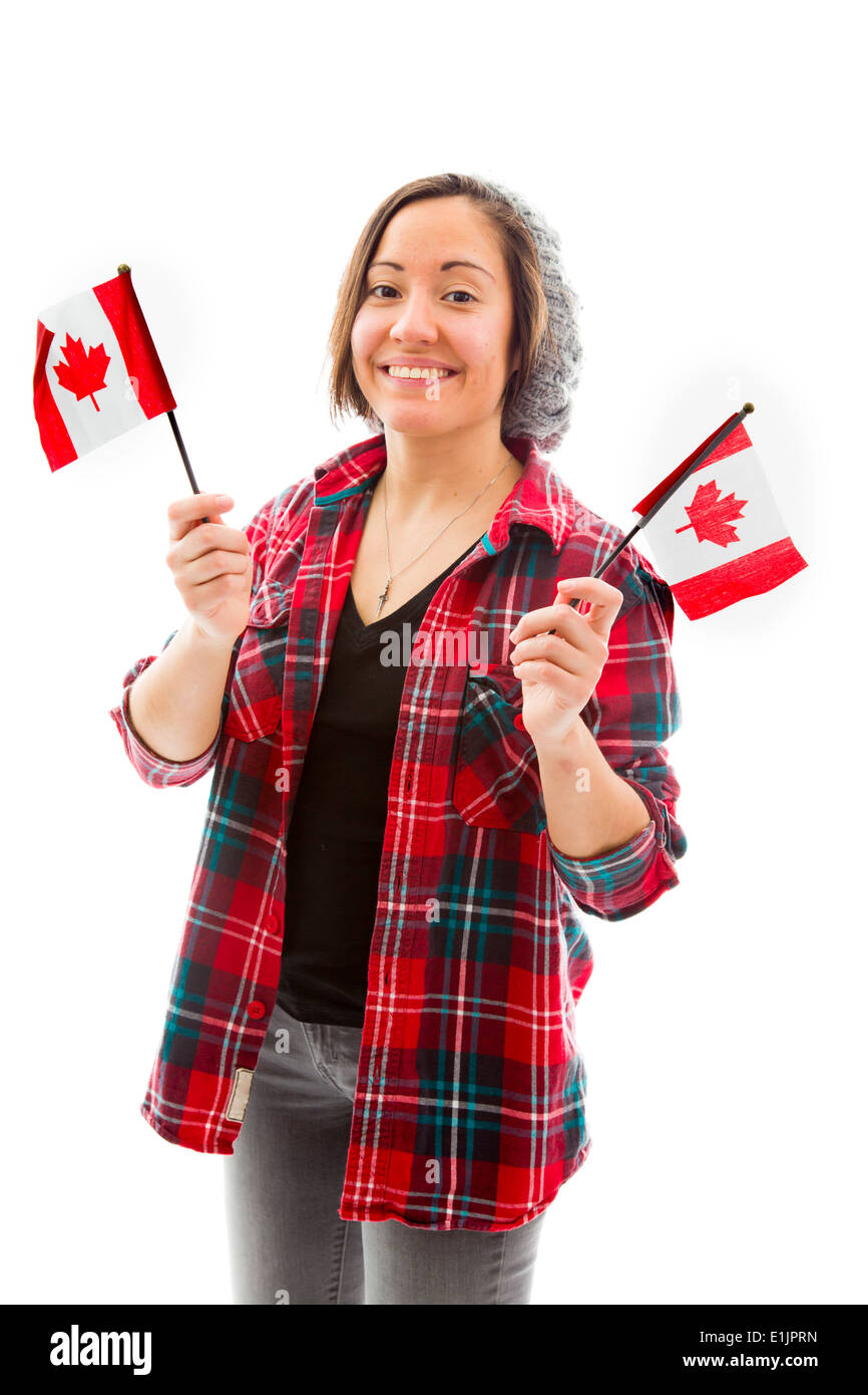 Canadas flag hi-res stock photography and images - Alamy