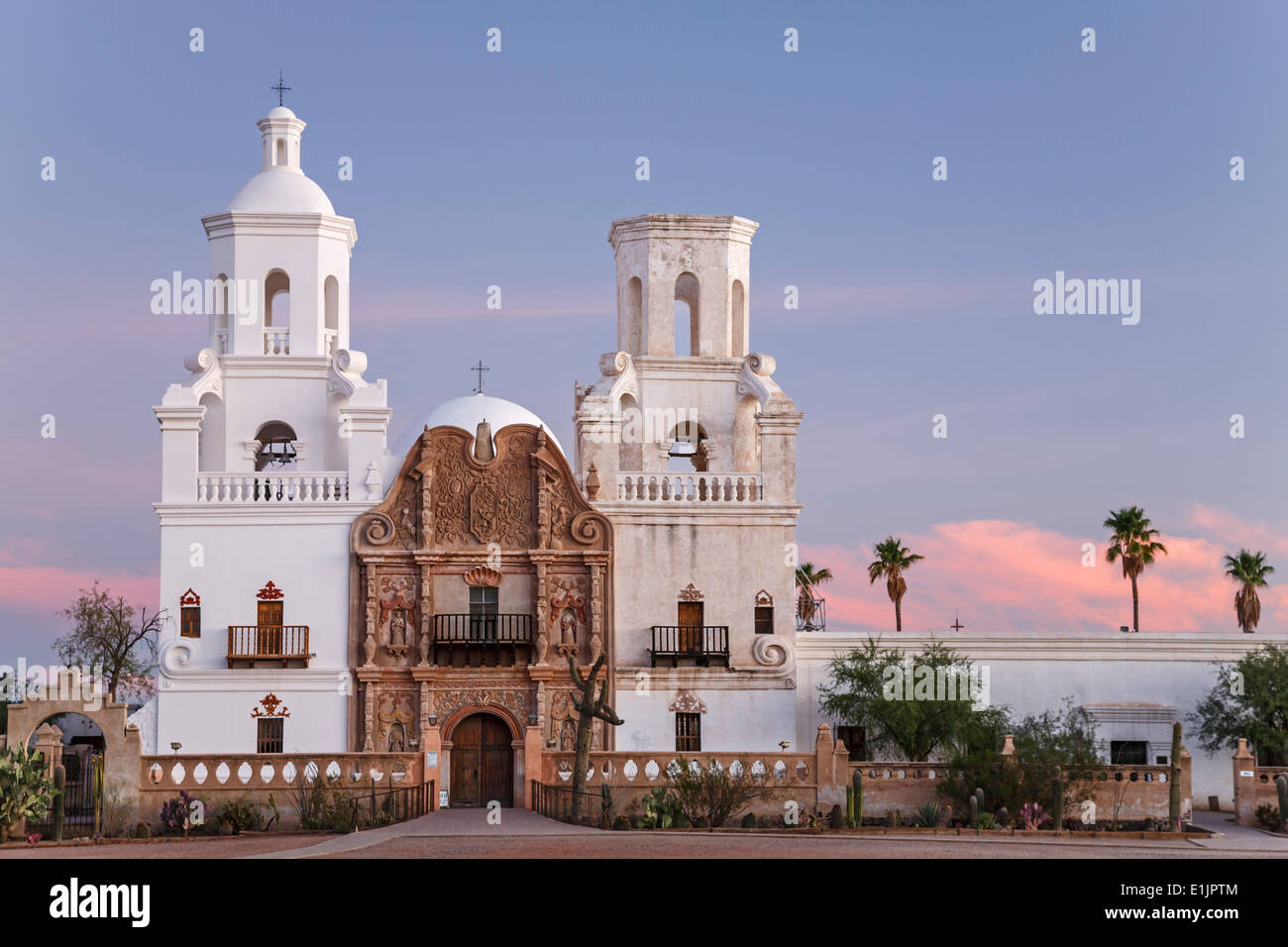 San Xavier del Bac Mission (founded 1700, current structure 1797 ...