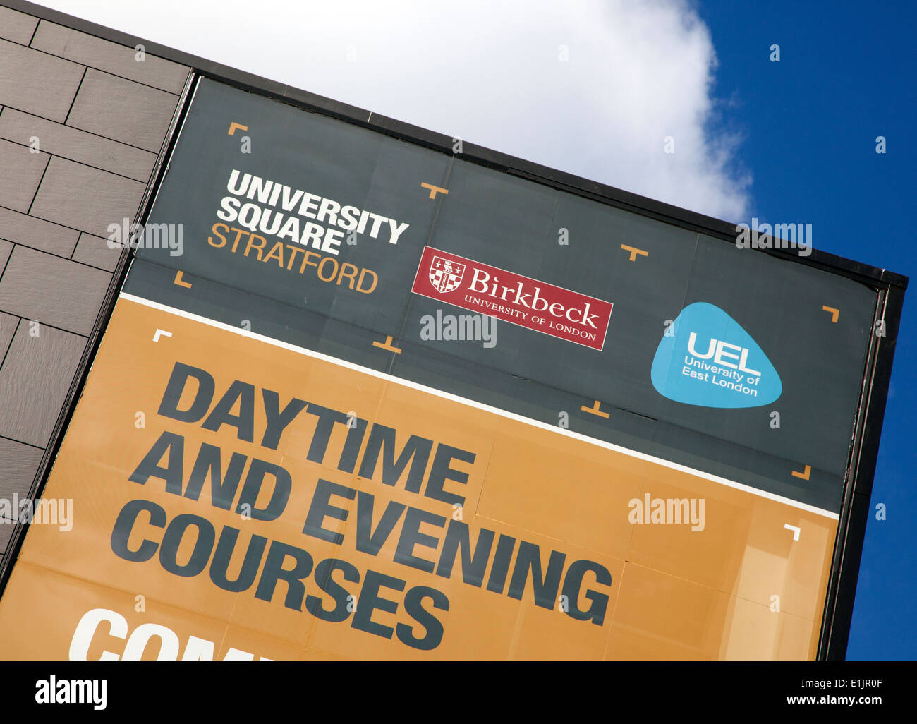 University Square, Stratford, East London Stock Photo - Alamy