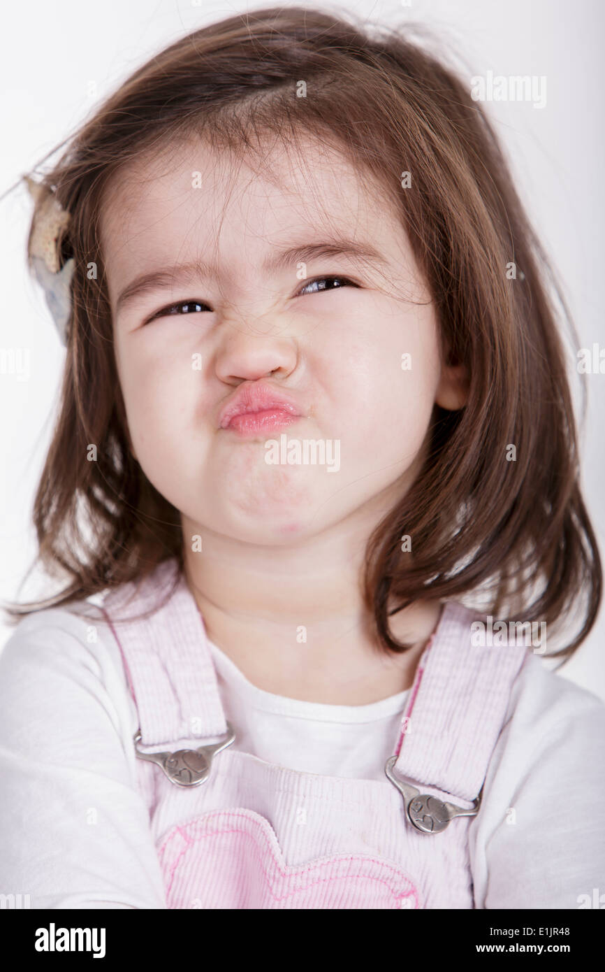 Angry disappointed gesture little girl hi-res stock photography and ...