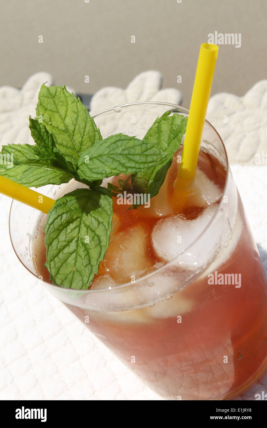 Gourmet iced tea hi-res stock photography and images - Alamy