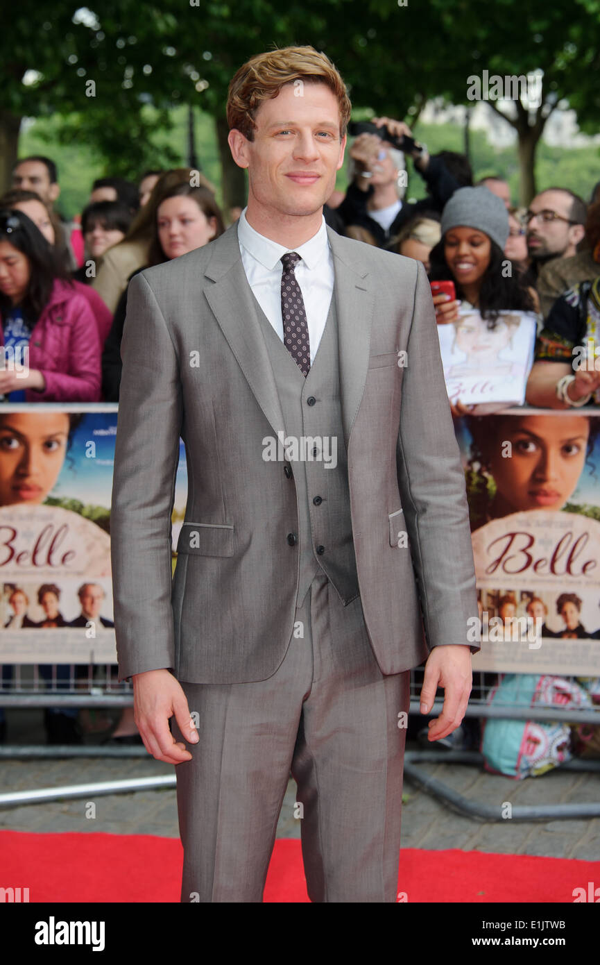 James Norton arrives for the UK premiere of Belle Stock Photo - Alamy
