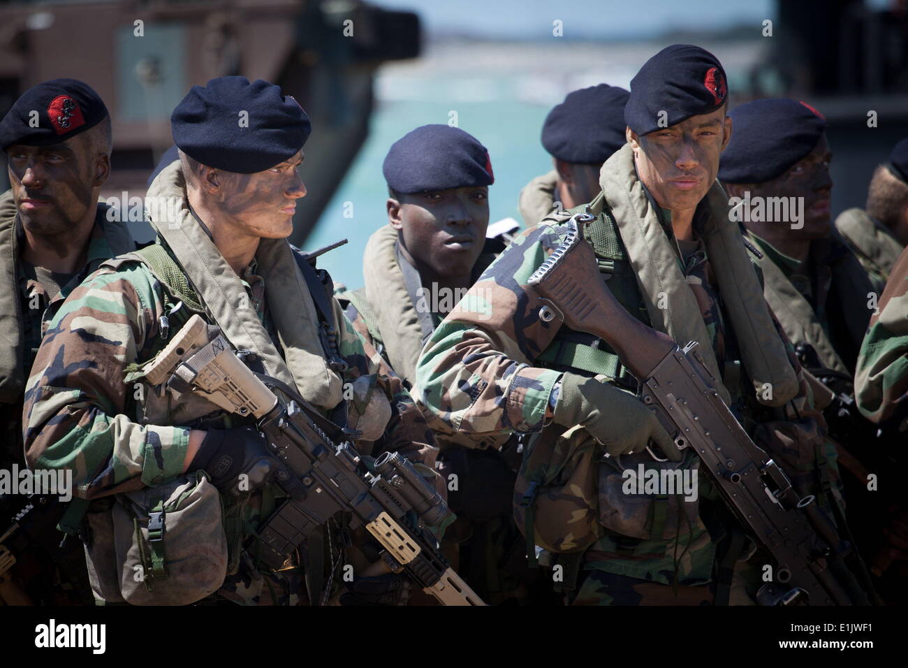 Dutch royal netherlands marines hi-res stock photography and images - Alamy