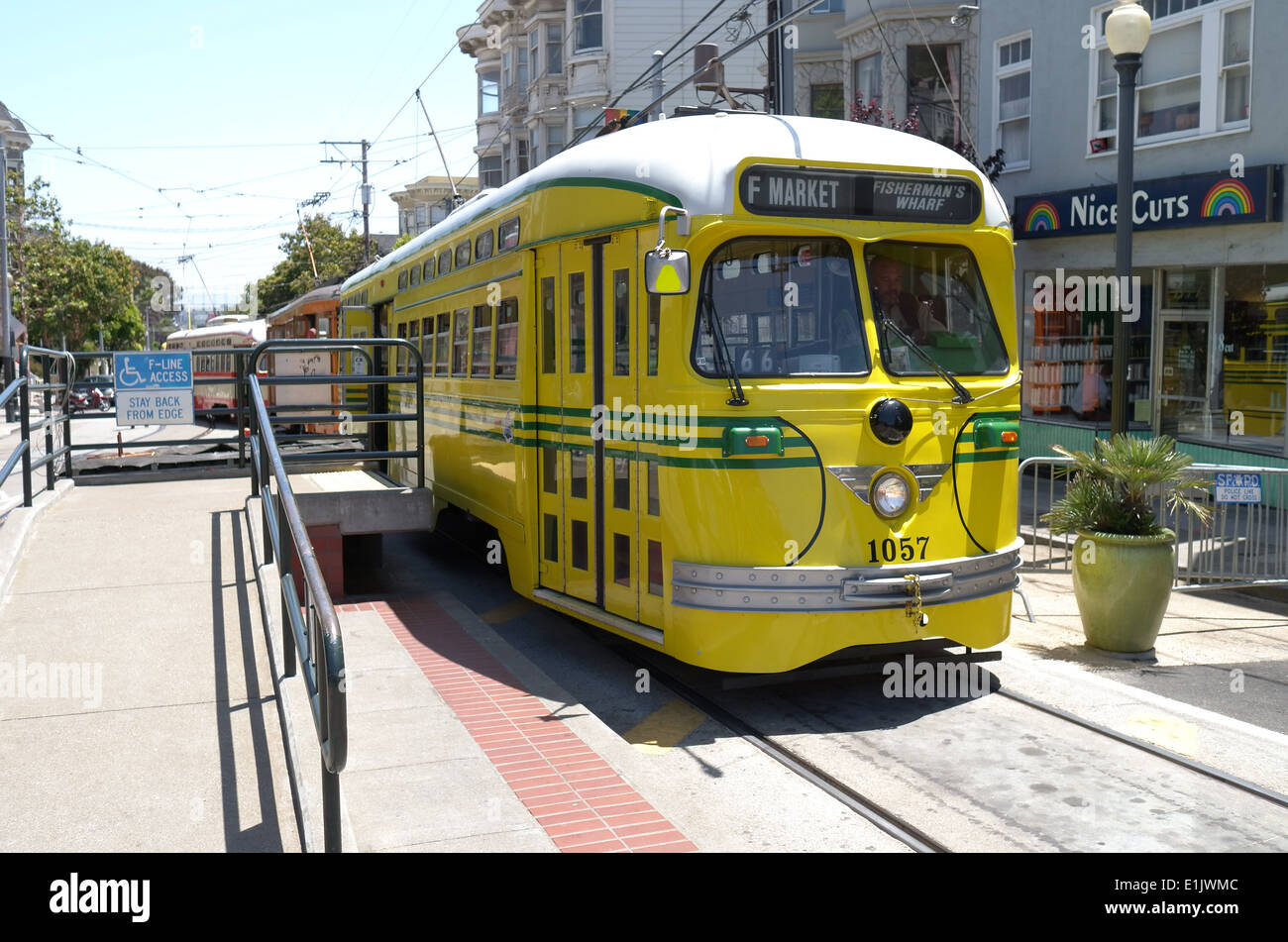 San Francisco Trolley F Line Stock Photo - Alamy