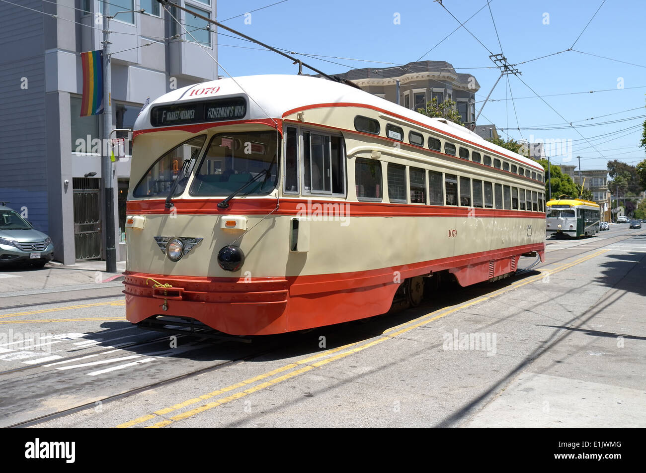 San Francisco Trolley F Line Stock Photo - Alamy