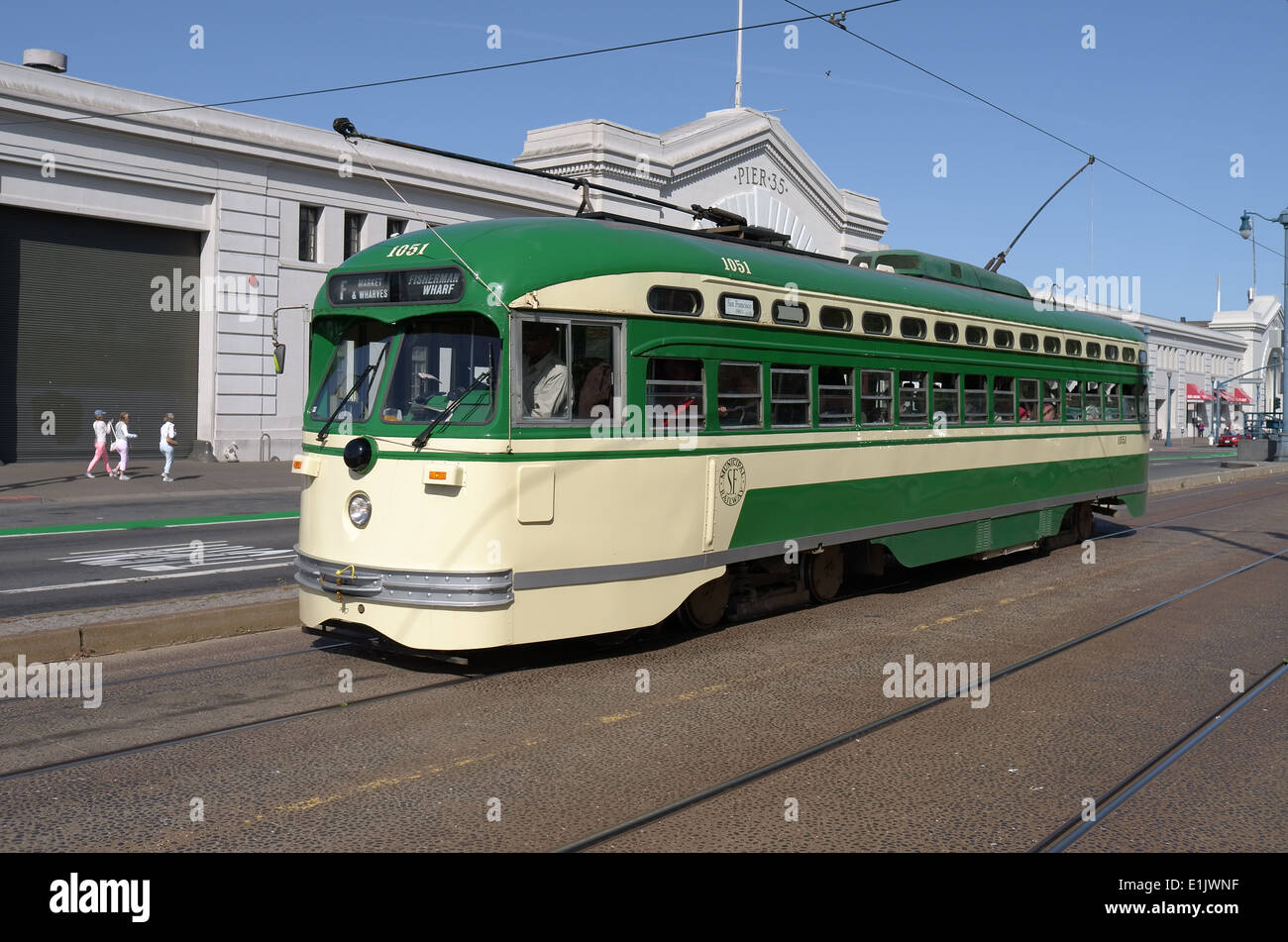 San Francisco Trolley F Line Stock Photo - Alamy