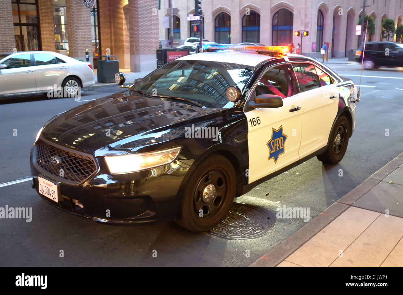 San francisco police car hi-res stock photography and images - Alamy