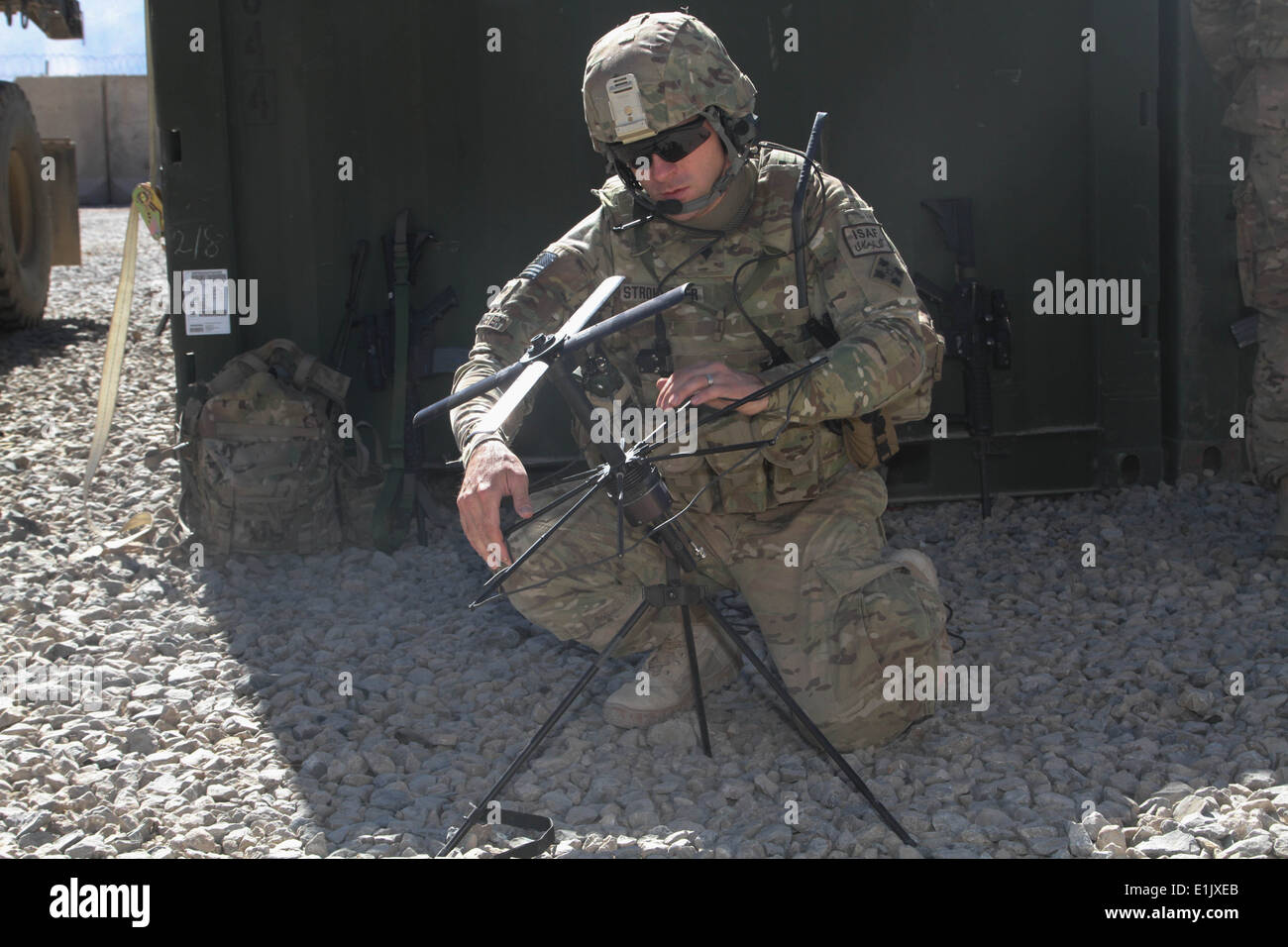 Tactical satellite operator hi-res stock photography and images - Alamy