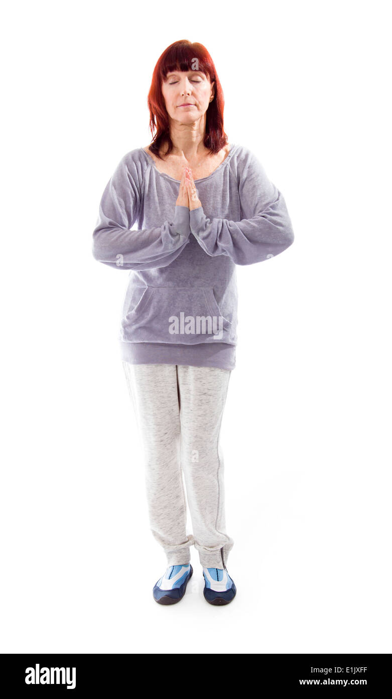 Woman sign in front Cut Out Stock Images & Pictures - Alamy