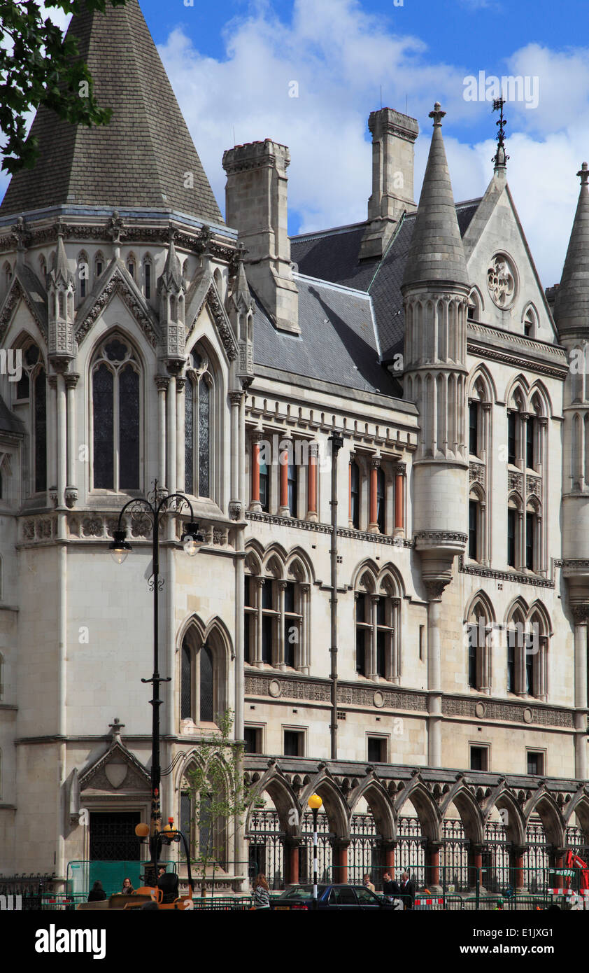 Royal courts of justice city of london hi-res stock photography and ...