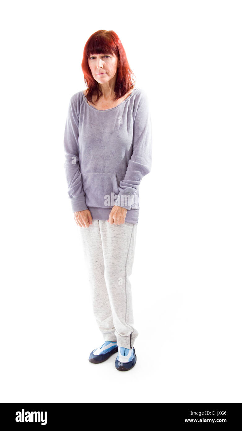 Portrait standing full length Cut Out Stock Images & Pictures - Alamy