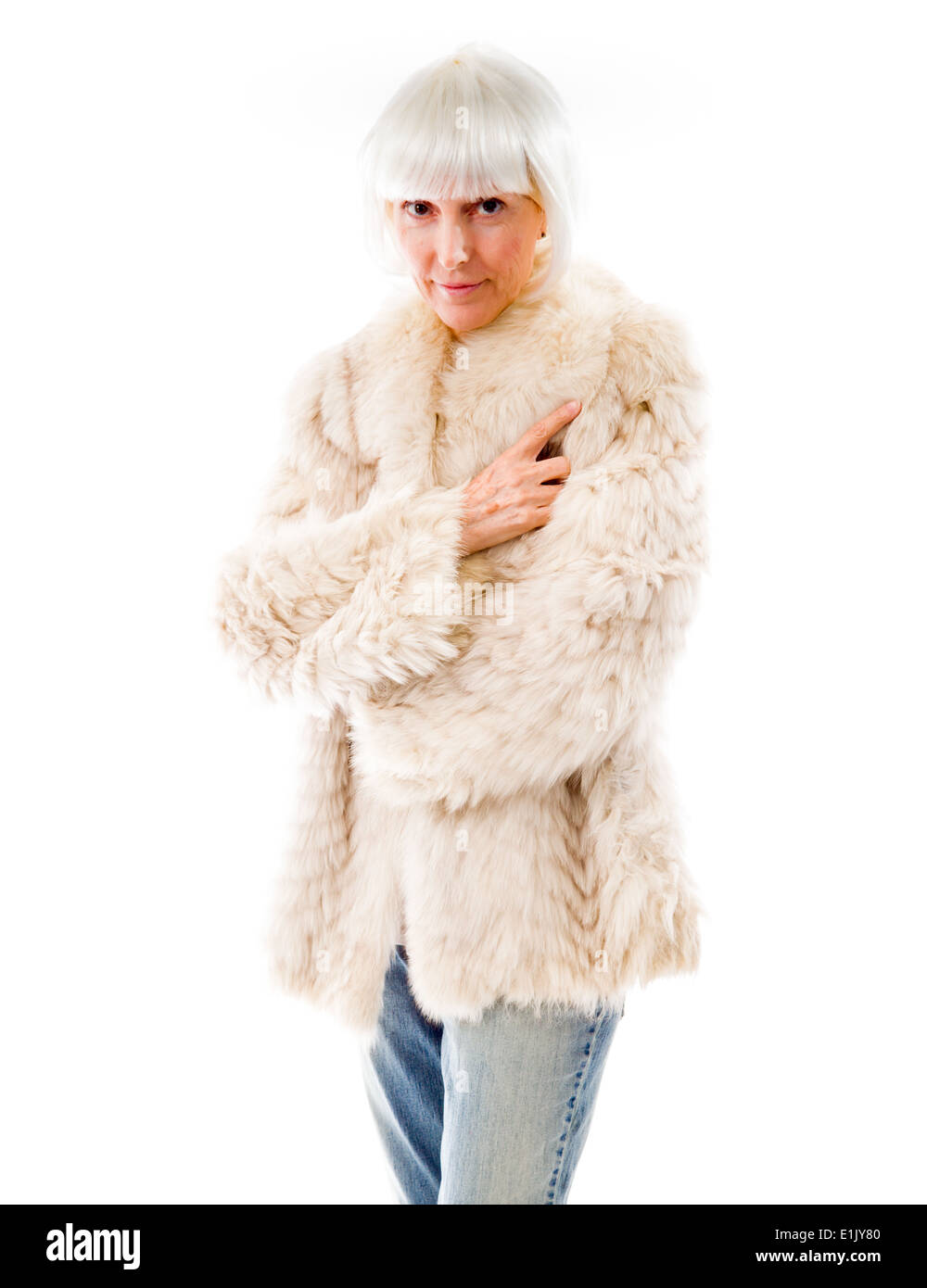 Portrait standing woman a hi-res stock photography and images - Alamy
